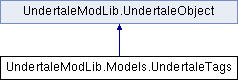 UMT doc: UndertaleModLib.Models.UndertaleTags Class Reference