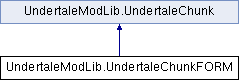 UMT doc: UndertaleModLib.UndertaleChunkFORM Class Reference