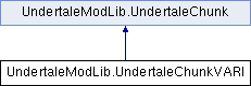 UMT doc: UndertaleModLib.UndertaleChunkVARI Class Reference
